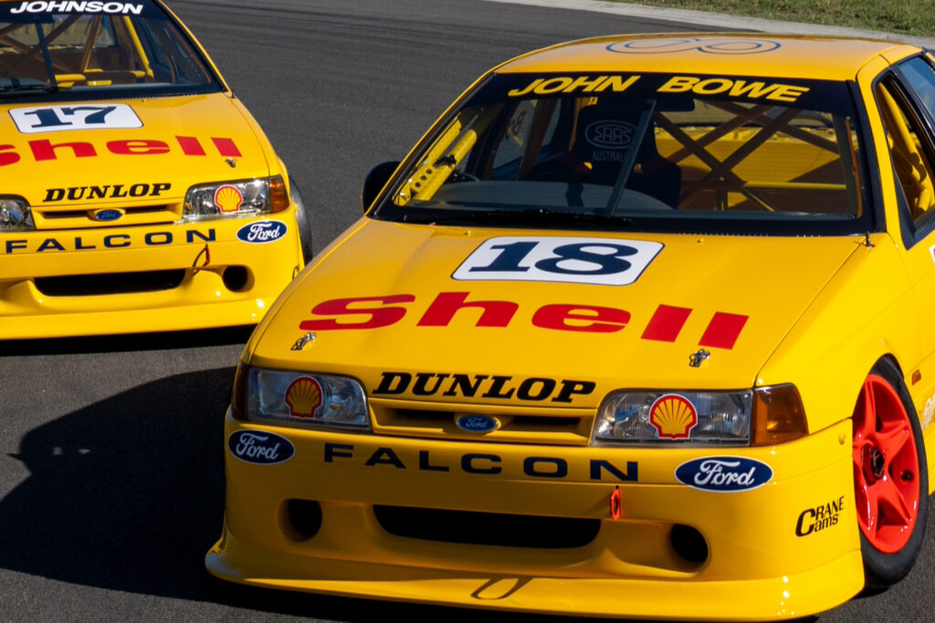 Dick Johnson Racing’s restored 1993 Falcons to be revealed - Repco Garage